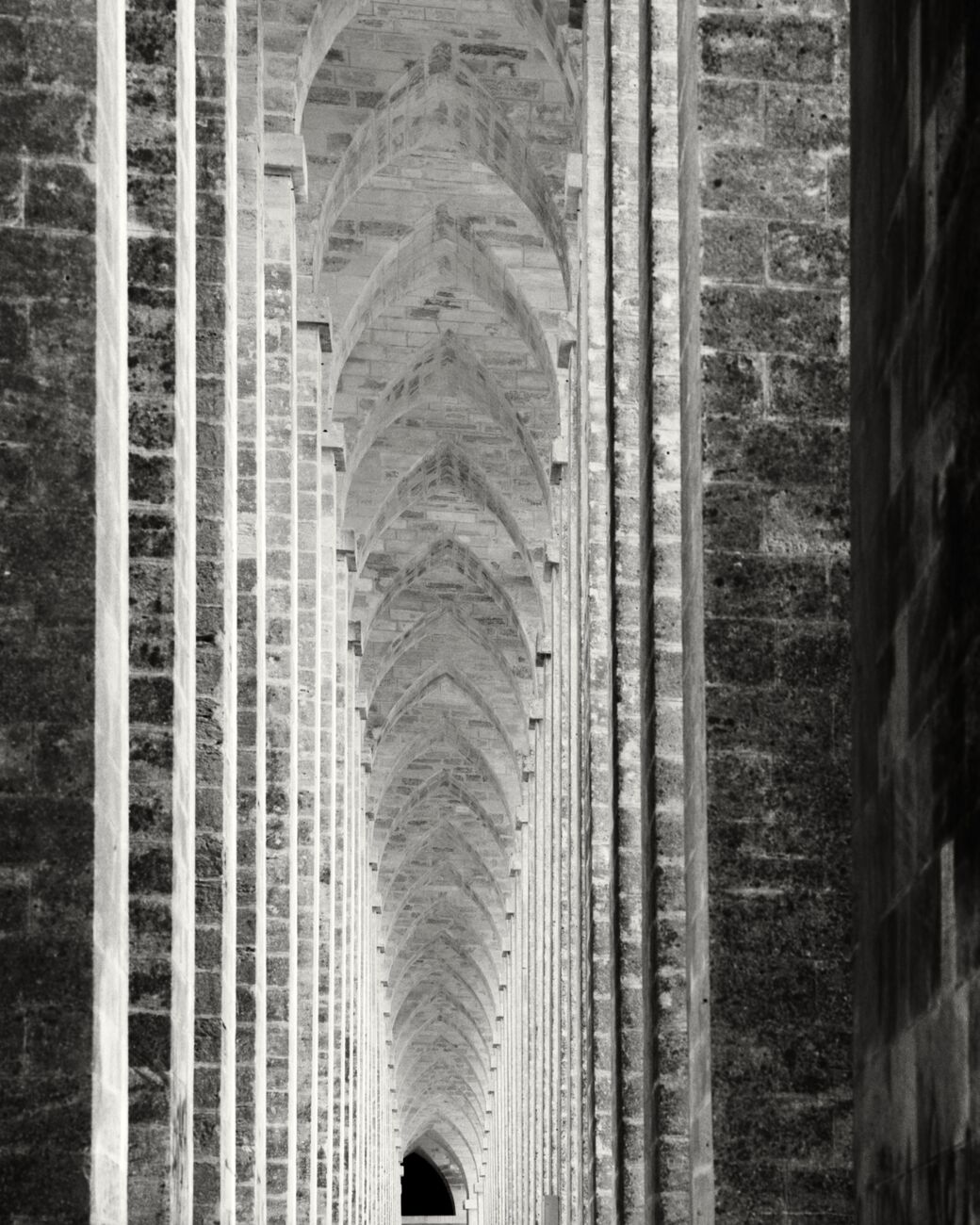 Arched Vault, Cubzac Bridge, Saint-Vincent-de-Paul, France. October ...