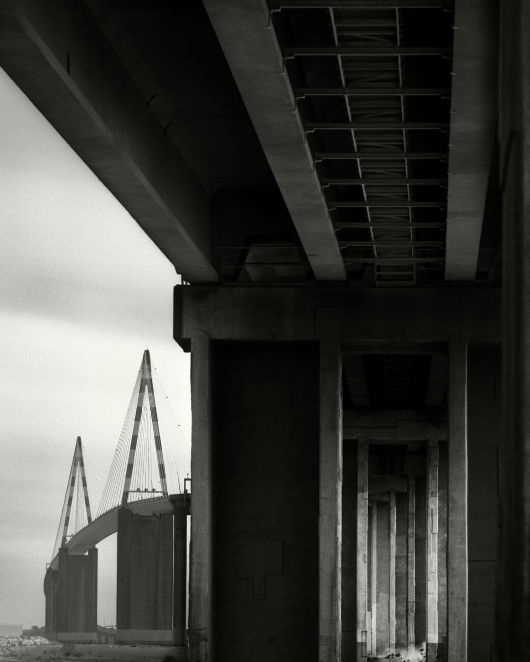 Saint-Nazaire Bridge, Etude 6, Trignac, France. May 2021. Ref-11836 ...