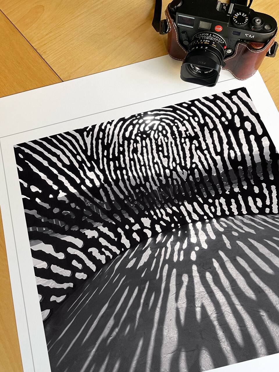 Aterpe Fingerprint Sculpture, Bilbao, Spain. February 2022. Ref-11591 ...